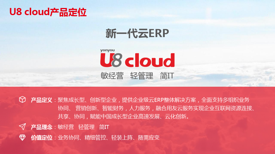 用友U8cloud总体解决方案 - 慧都创新